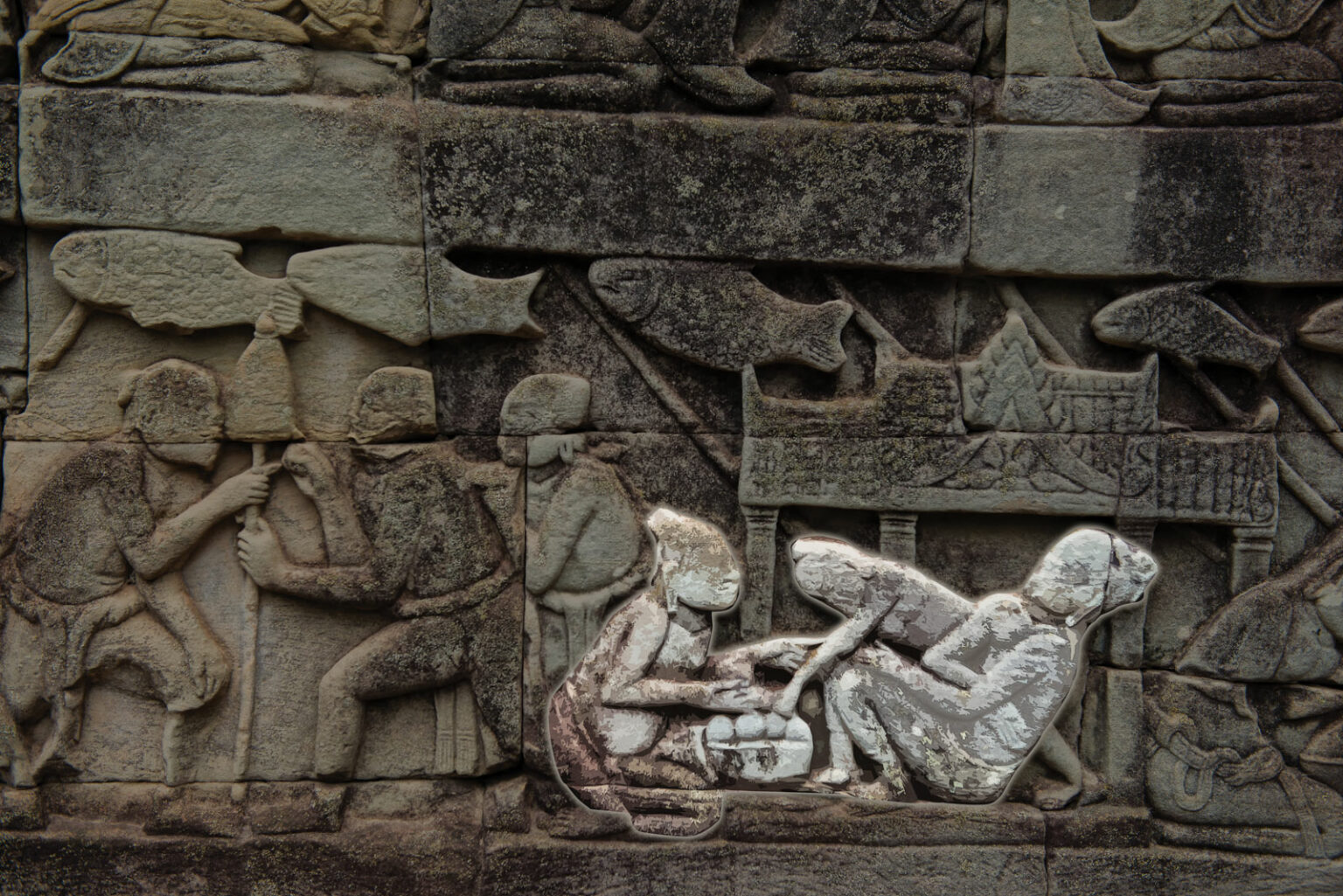 Three lives in Angkor - Focus