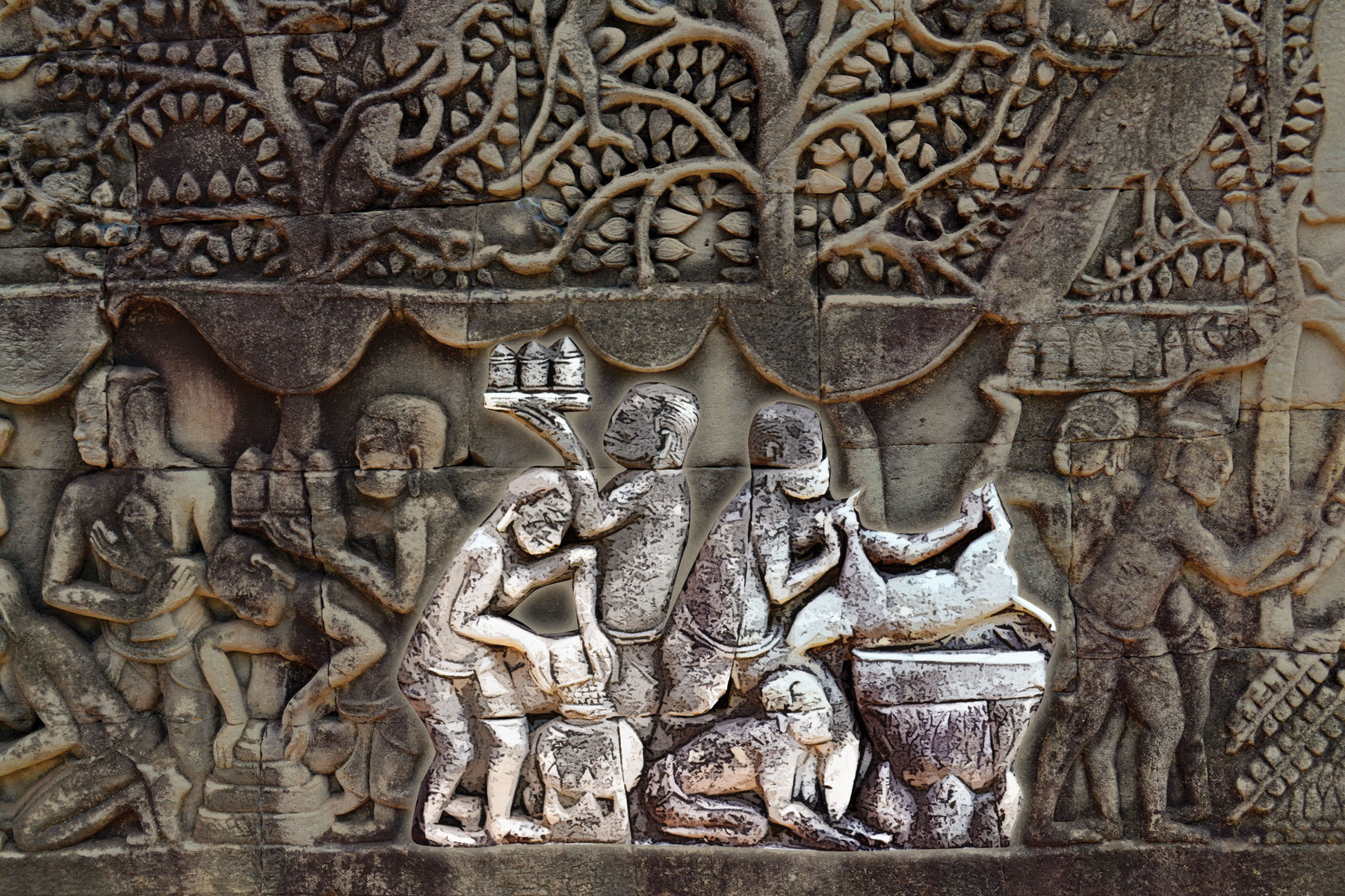 Three lives in Angkor - Focus